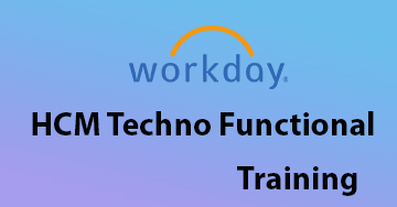Workday HCM Techno Functional Training - Certified Professionals