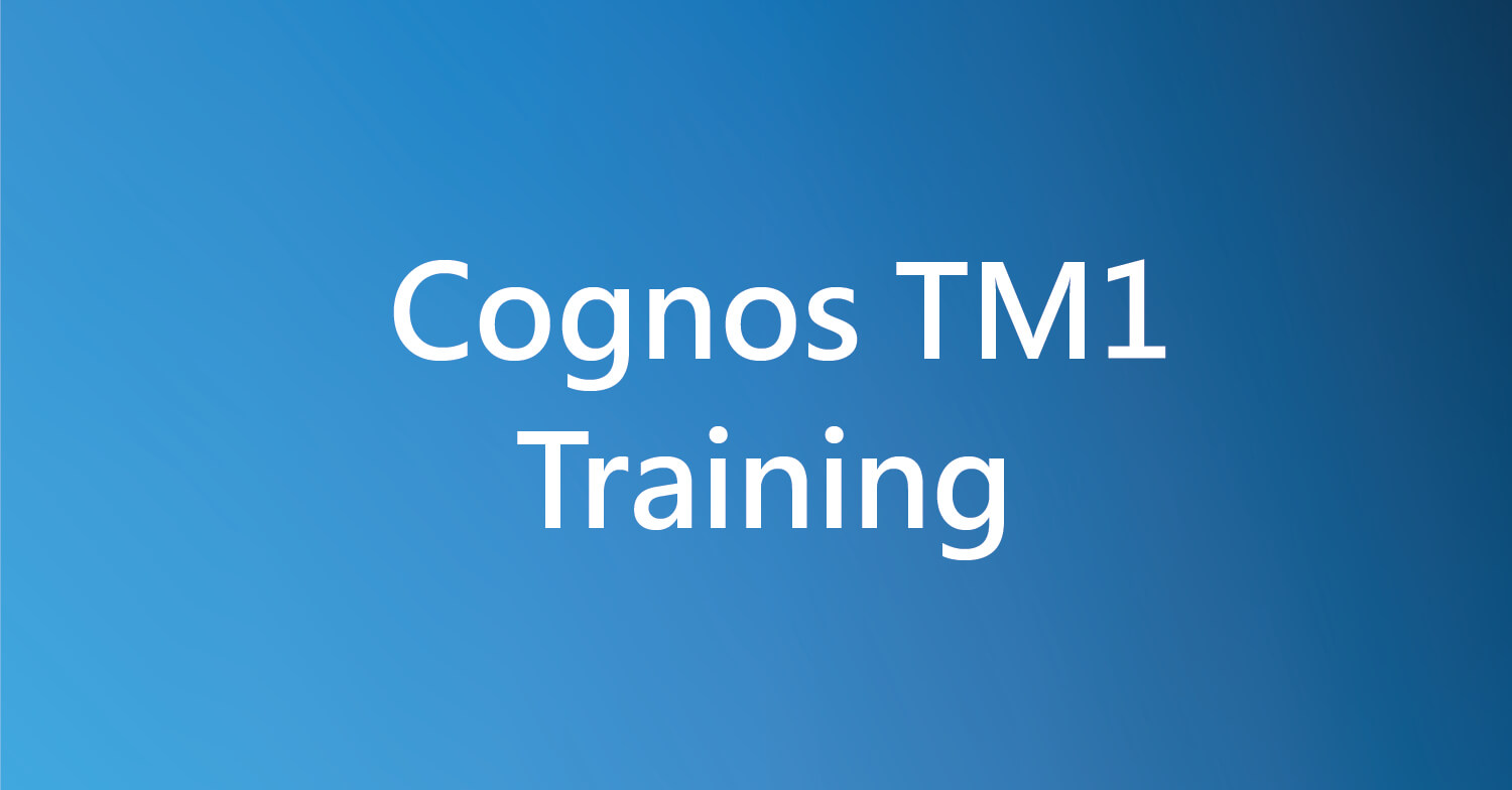 Cognos TM1 Training | Career Advancement through Certification