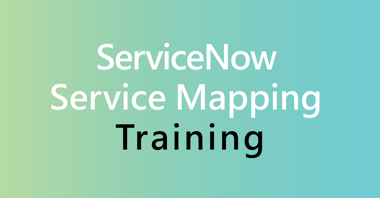 ServiceNow Service Mapping Training | Career-oriented Training