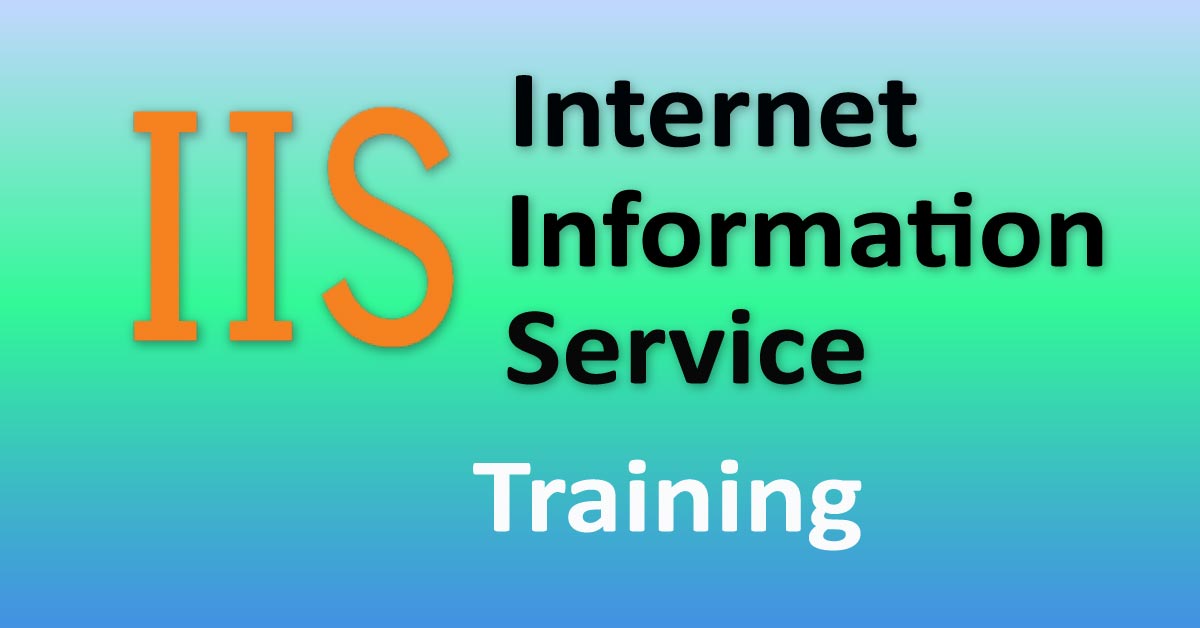 Iis Training Skill Development Through Certification Training